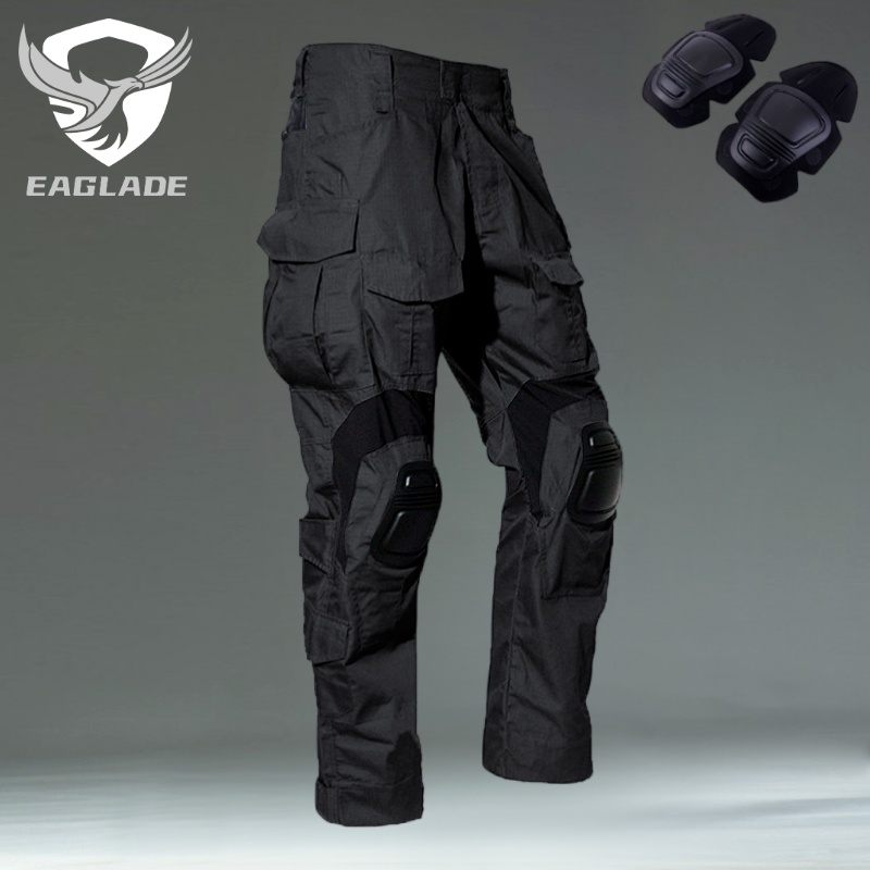 EAGLADE Tactical Frog Pants YDJX-G3CK In Black Waterproof Wear ...