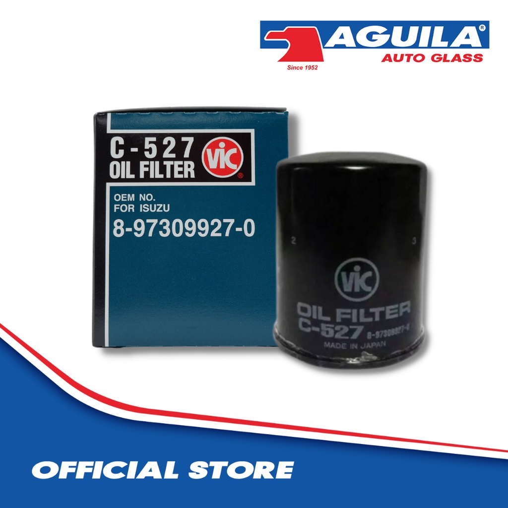 Original VIC - Oil Filter (C527) for Isuzu Crosswind and Isuzu Dmax ...