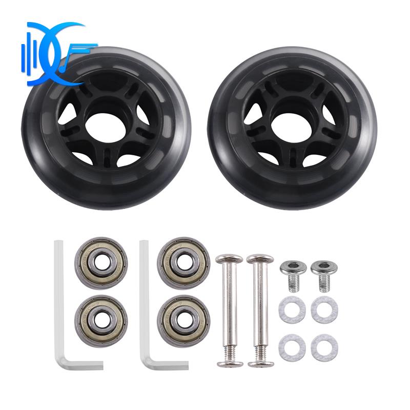 80mm X 24mm Replacement Case Wheels for Suitcase Skate 1 Pair | Shopee ...