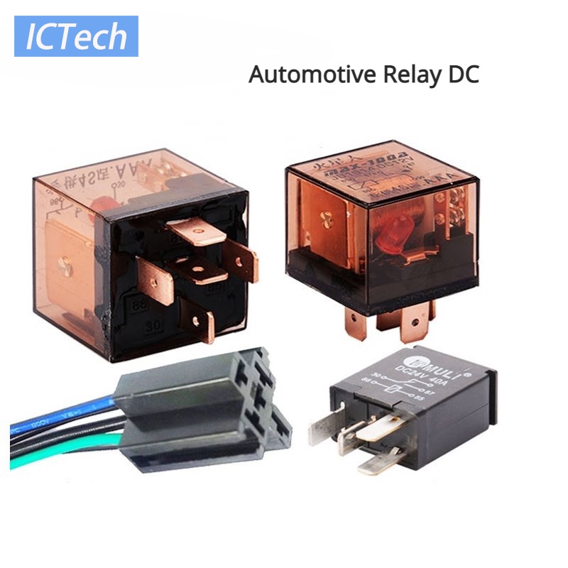 DC 12V / 24V 40A 100A 5Pin Waterproof Automotive Relay SPDT Car Control ...