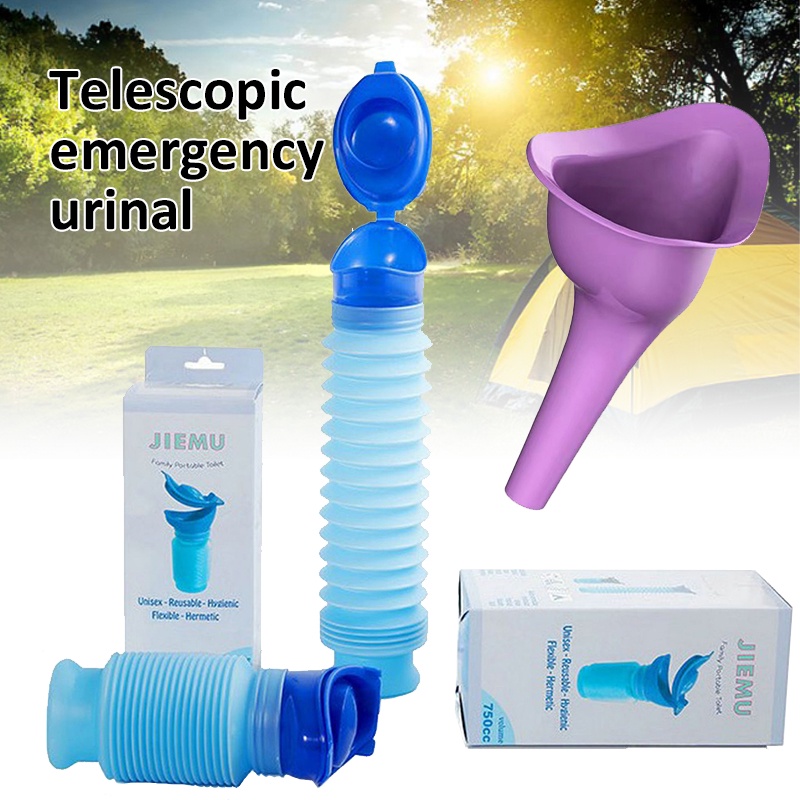 Outdoor Emergency Kit Urinal Pee Adult Blue Large Car Urinal Portable ...