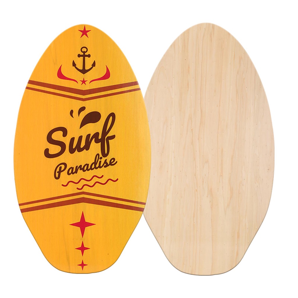 [Lzdyyh2hl] Skimboard Surf Board Wooden Skim Board Beach Sand Board for ...