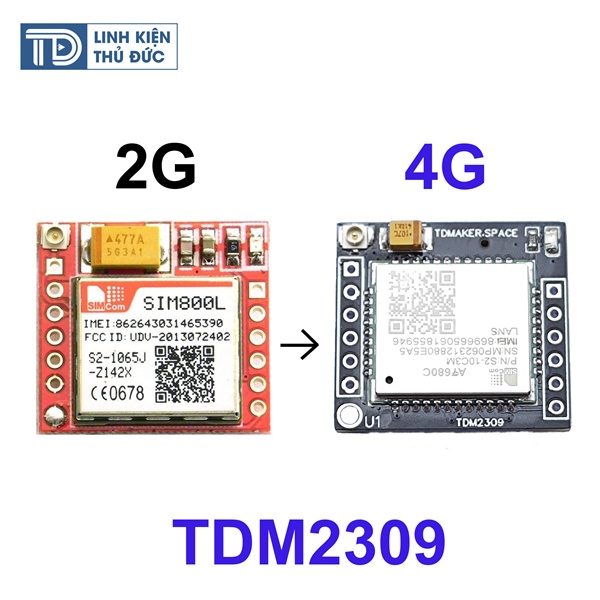 SIMCOM A7680C 4G Module replaces SIM800 SIM800L of the same size ...