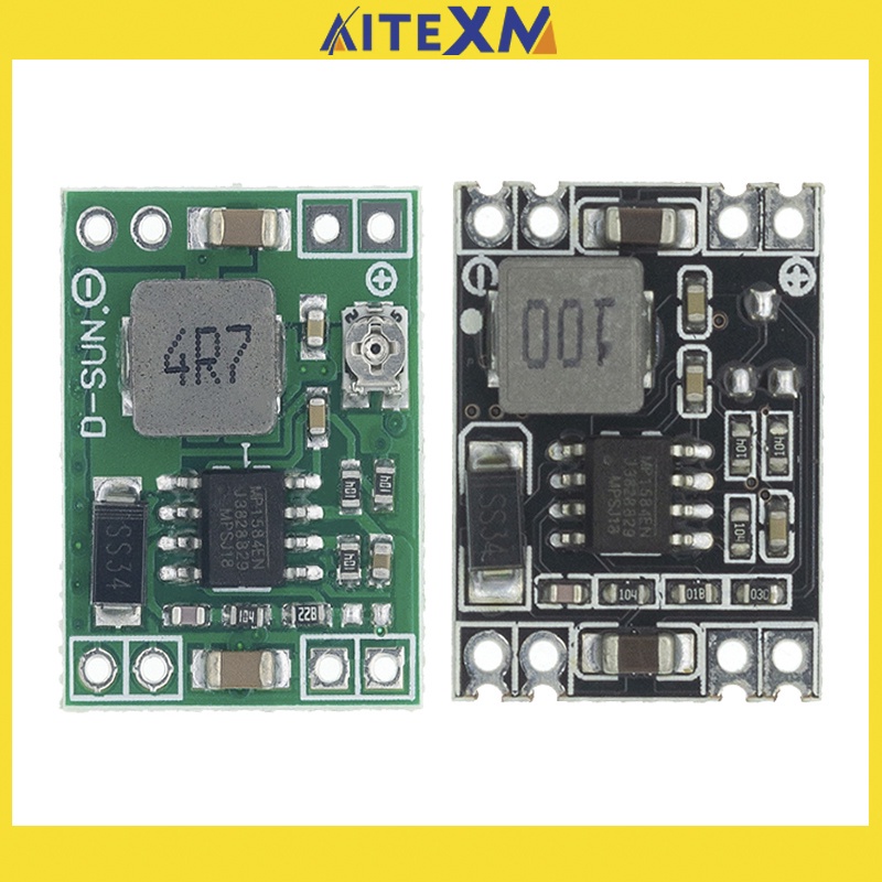 DC-DC 3A Buck Step-down Power Supply Module MP1584EN 5V-12V 24V to 5V 3 ...