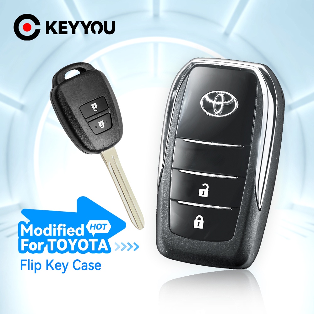Applicable for Toyota flip key box Vios Gen 3 Gen 4 Yaris modified ...