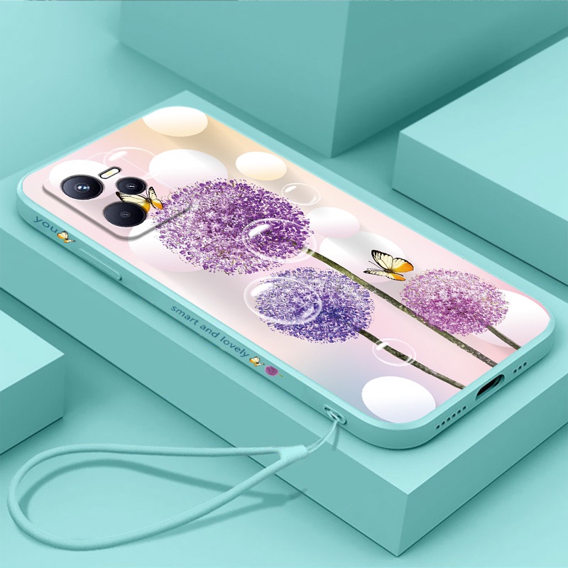 Casing for Realme C53 NOTE 50 C51 Phone case dandelion flower straight ...
