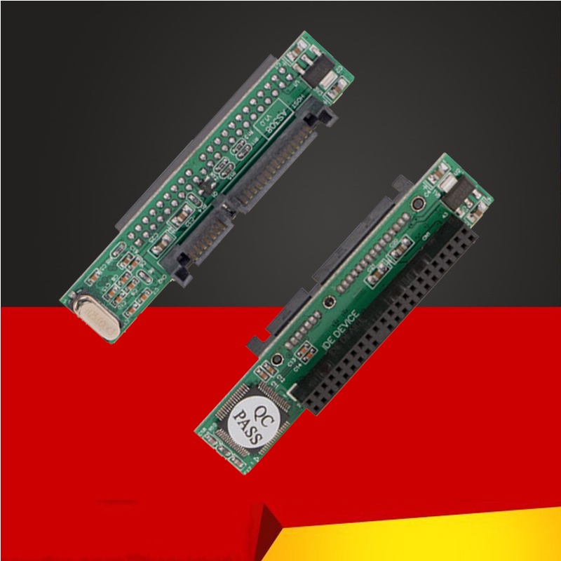 New 2.5" Female 44 pin IDE to 7 15 22 pin Male SATA Hard Drive Disk ...