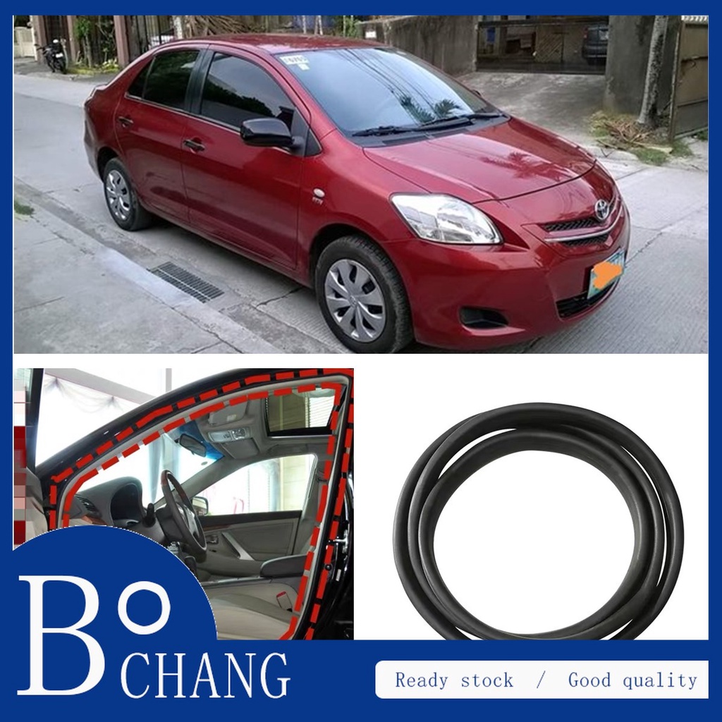bochang door rubber inner weatherstrip rubber for toyota vios gen2 ncp93 2008 2009 2010 2011 ...