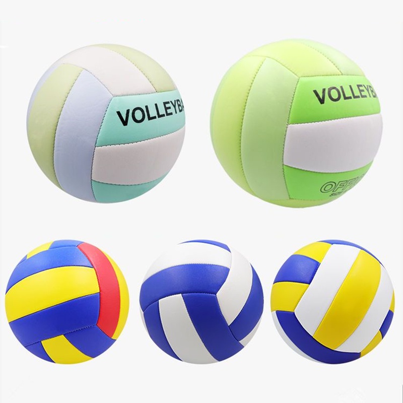 Soft Volleyball ball Official Size 5 Beach Volleyball with Pump ...