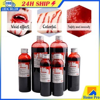 30/120ml Vampire Blood Cosplay Fake Blood Liquid Body Paint Prank Face ...