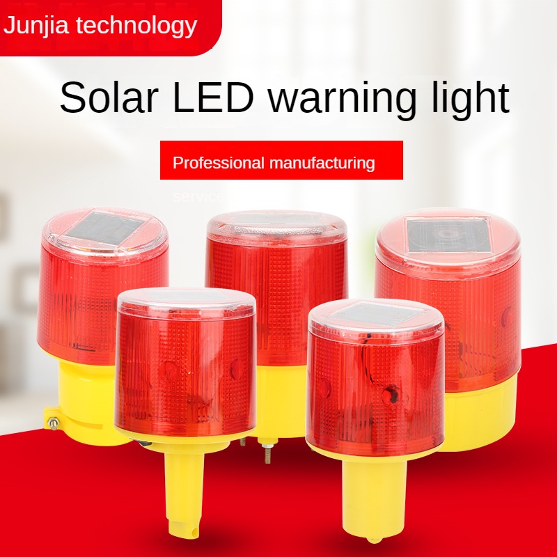Traffic Warning Light Led Solar Warning Light Night Strobe Road ...