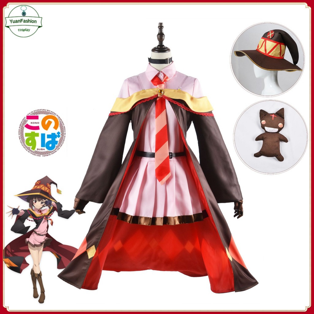 [Ready Stock] Kono subarashi sekai ni shukufuku wo cos Clothing Megumin ...