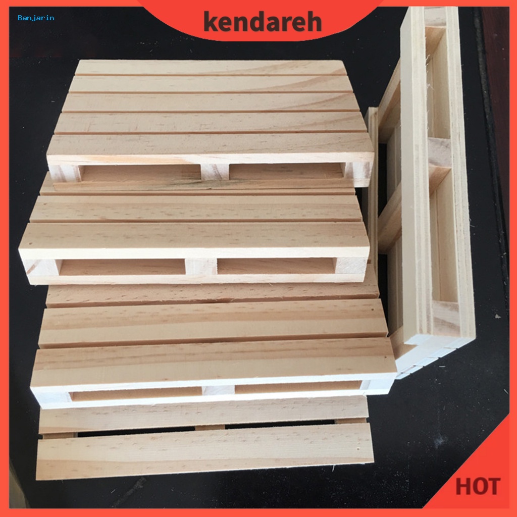 COD| Pallet Coaster Sturdy Construction Natural Wood Whiskey Cocktail ...