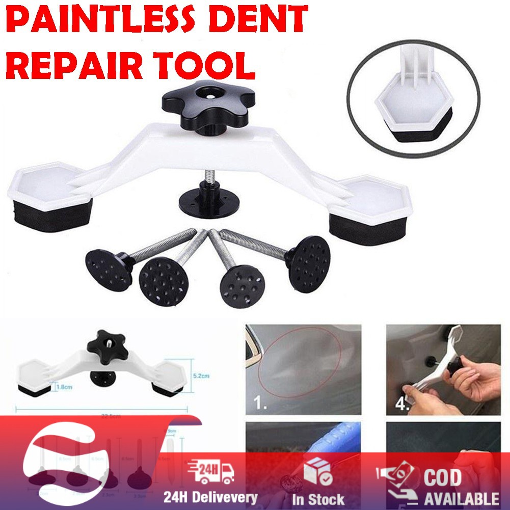 Universal Car Dent Repair Body Damage Fix Tool Pulling Bridge Puller ...