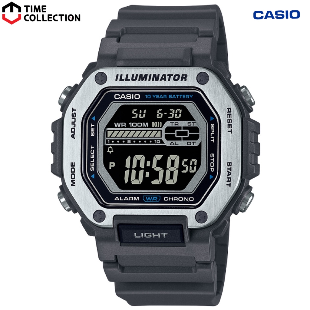 Casio MWD-110H-8B Digital Rubber Strap Watch For Men | Shopee Philippines