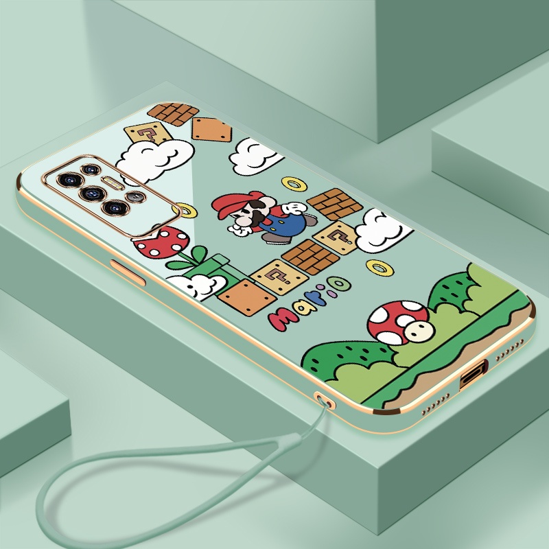 Casing Tecno pova 2 Tecno pova 4 pova 5 Phone Case Super Mario Silicone ...