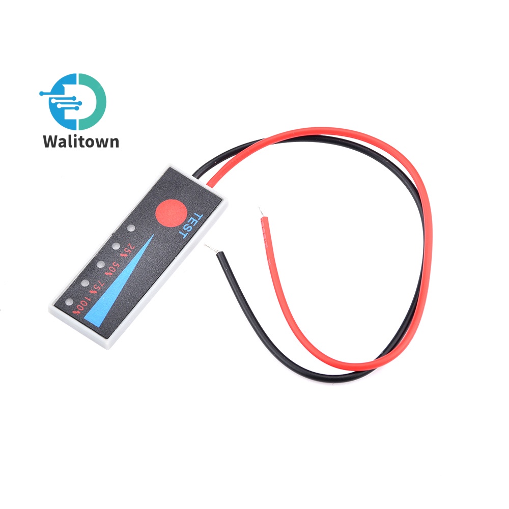 2S/3S/4S/5S 8.4V/12.6V/16.8V/21V Li-ion Battery Power Level Indicator ...
