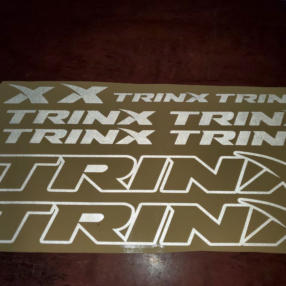 trinx bike frame sticker set reflective | Shopee Philippines