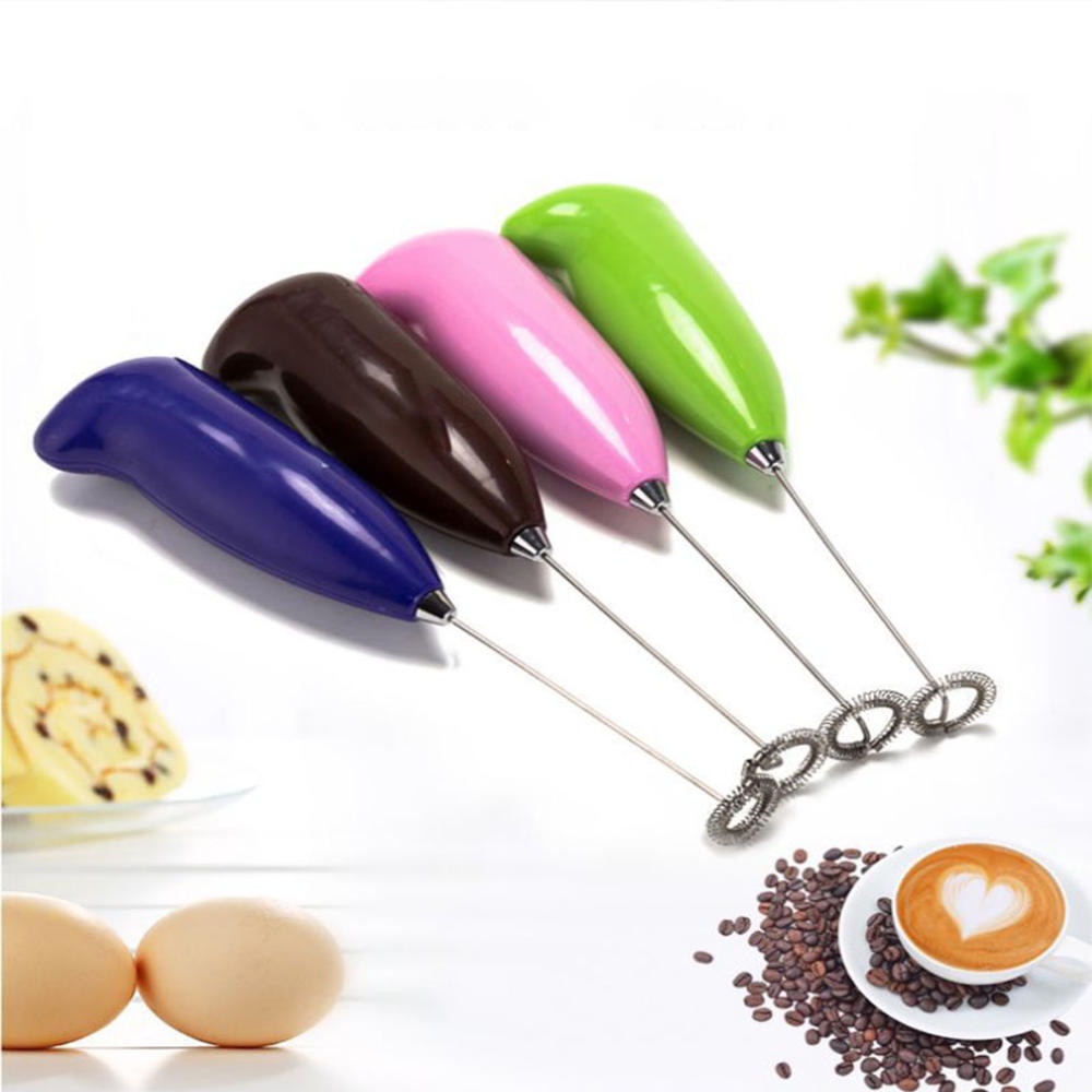 Drink whisker Electric Milk Frother Portable Blender Handheld Mini ...