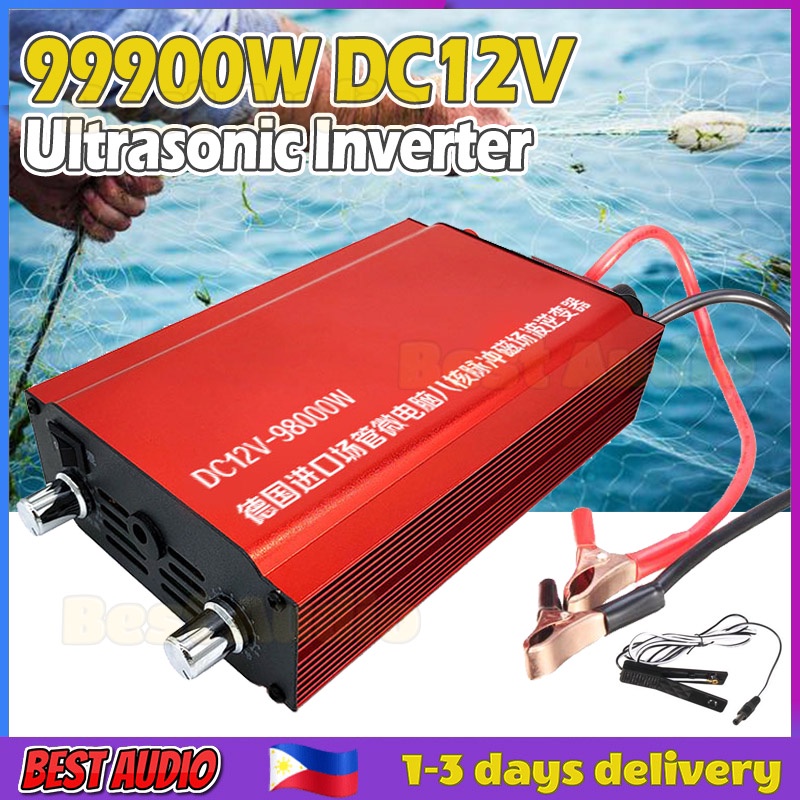 DC12V 99900W Ultrasonic Inverter Electric Fisher High Power Fishing ...