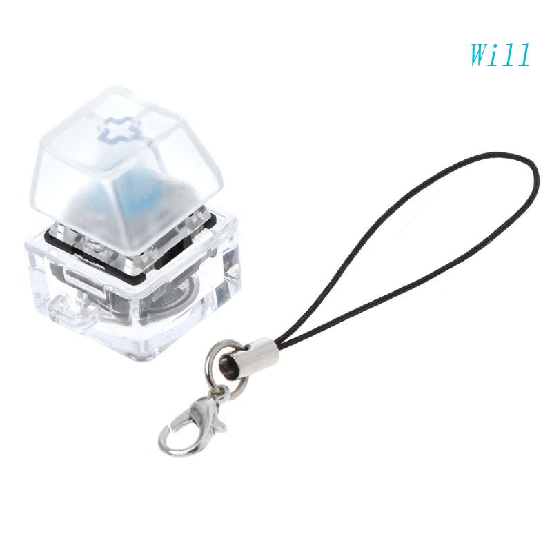 Will RGB Mechanical Switch Keychain Light Up Backlit For Keyboard ...
