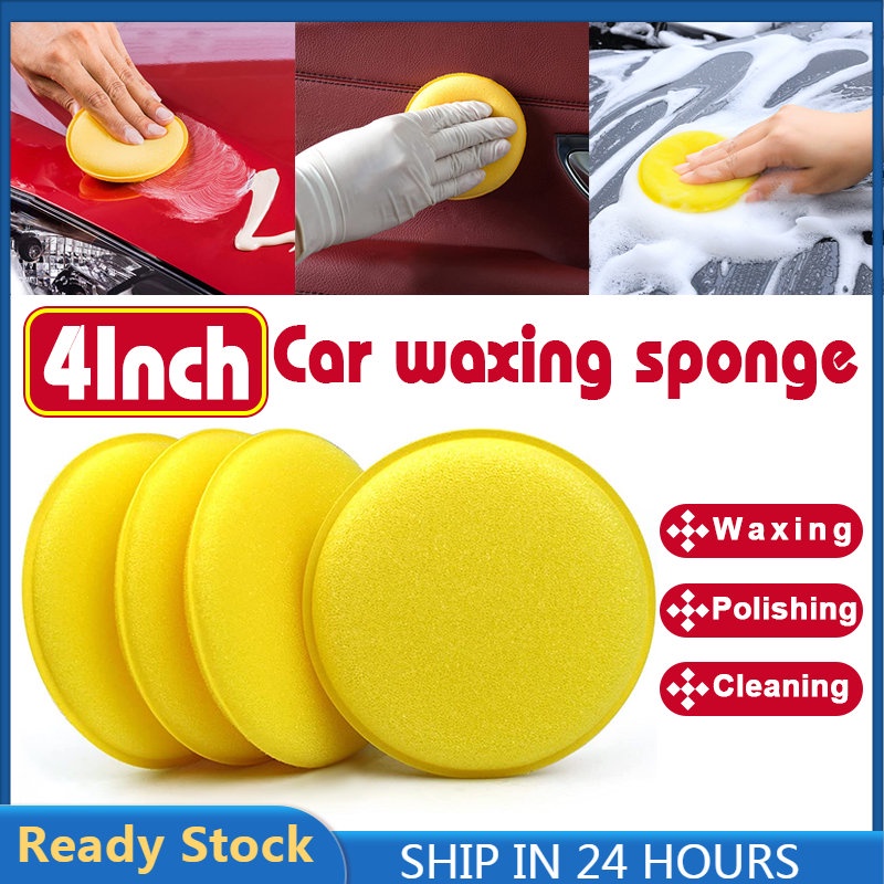 Polish Wax Foam Sponge Applicator Pad Waxing Pads Polish Wax Foam ...