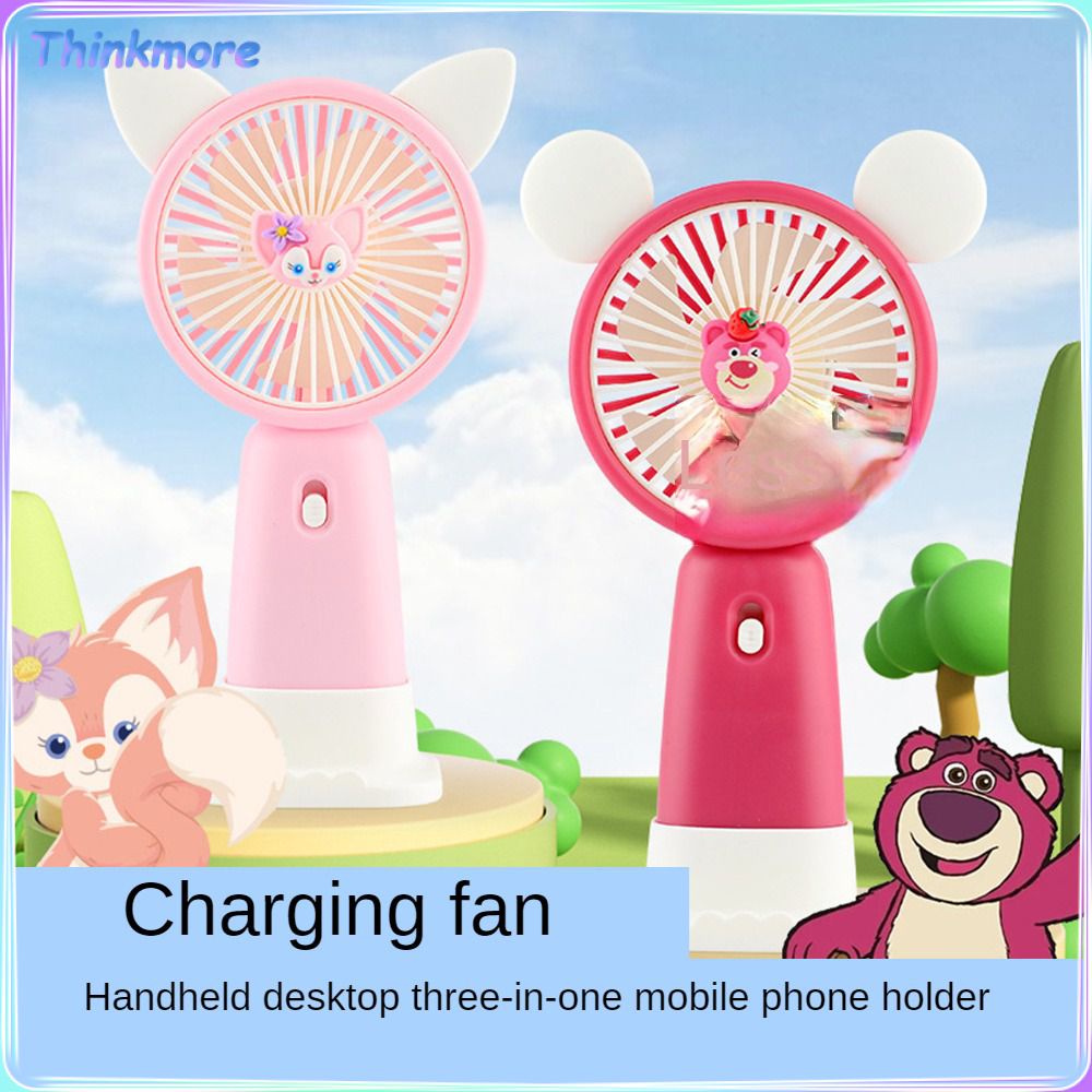 800mah Handheld Small Fan Usb Charging Cartoon Disney Linabelle ...