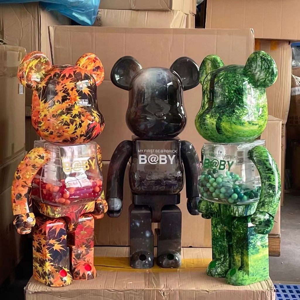 Ready Stock Bearbrick 1,000% Kubrick Bear Building Block Bear Lafayette ...