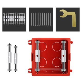 10Pcs Switch Socket Cassette Screws Support Rod Switch Box Repair Kit ...