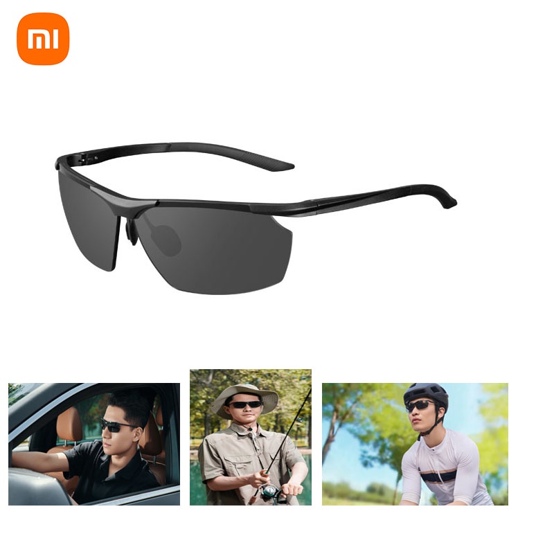 Xiaomi Mijia Sport Sunglasses Curved Nylon Hd Polarizing Lenses Uv400