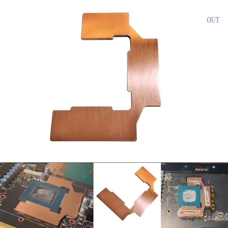 OUT GPU Radiator Memory Heatsink Copper Miner RTX 3060ti 3070ti GPU ...
