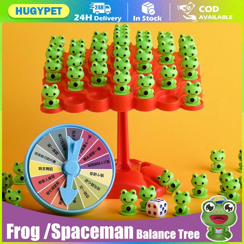 Frog Balance Tree Math Toy Educational Parent-child Interaction Table ...