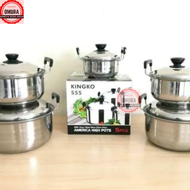 KINGKO 10in1 pot set plus lid (OM) | Shopee Philippines