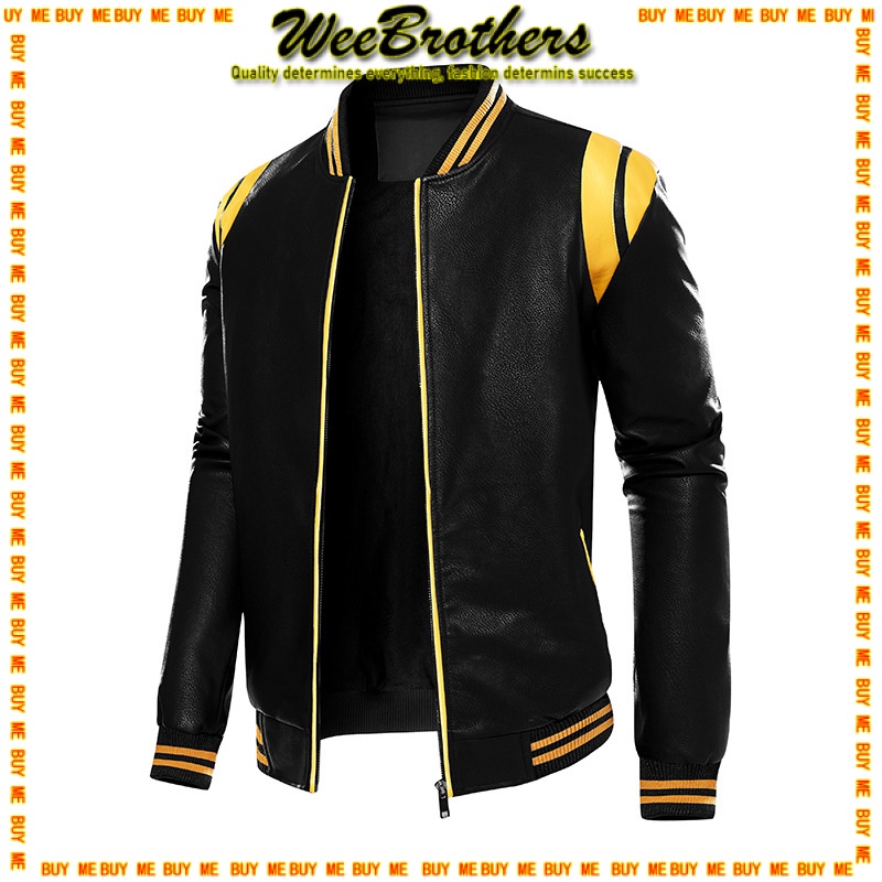 Motor Waterproof Leather Jacket for Cafe Racer Solid Black Riding ...