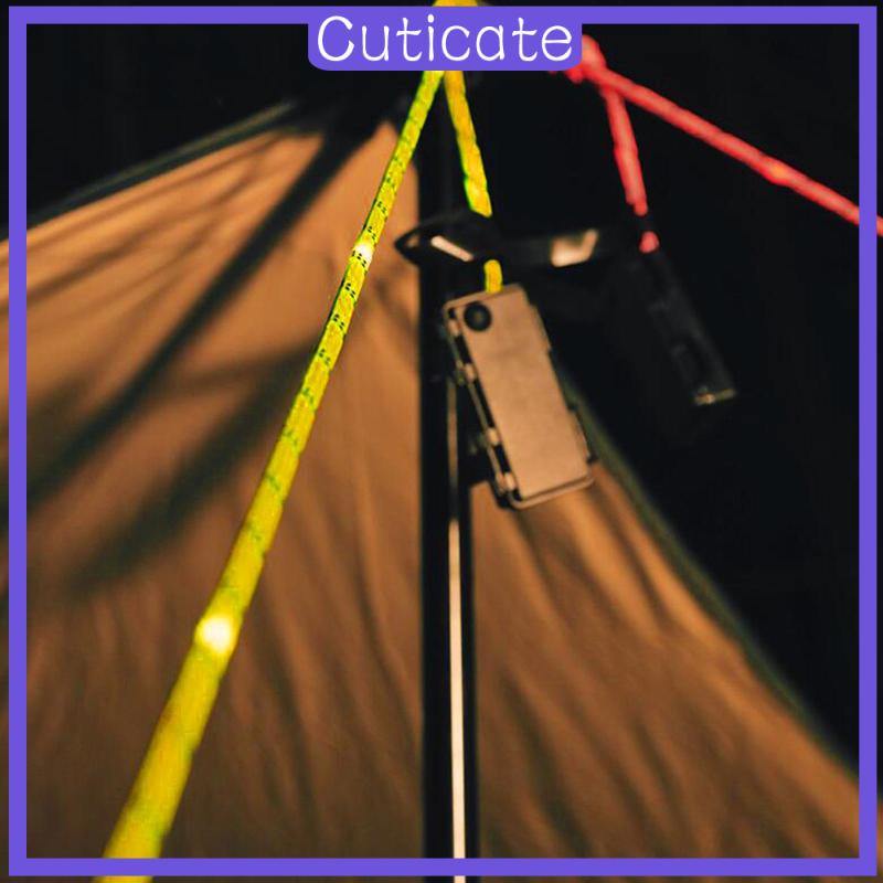 [CUTICATE] Guy Lines Lamp LED Tent Rope Tent Roof Survival Towing Lines ...