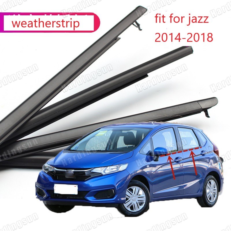For HONDA JAZZ 2015 2016 2017 2018 GK Car Outside Window Moulding ...