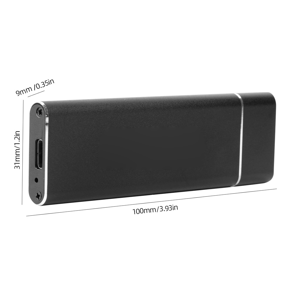 NVME Hard Disk Drive Box USB3.1 Type-C Hard Drive Enclosure 10Gbps ...