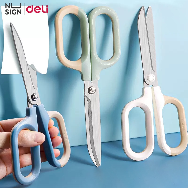 Deli Nusign Scissors Handmade Stainless Steel Scissors Household ...