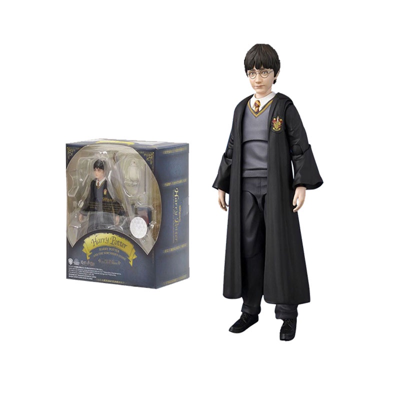 Shf Harry Potter Hermione Ron Sh Figuarts Action Figure Model | Shopee ...