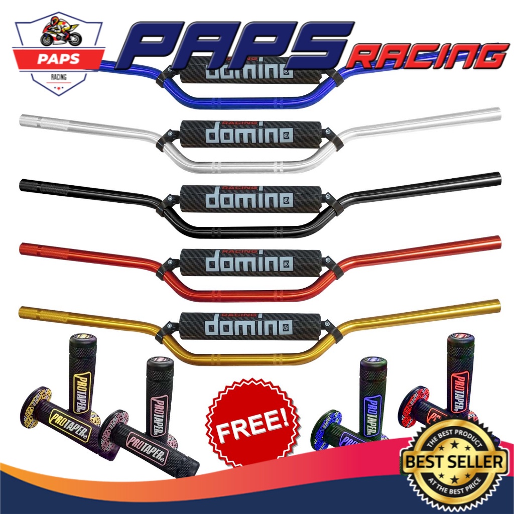 Domino Handle Bar Fat Bar 4mm+28mm (Universal) Full CNC For Motorcycle ...