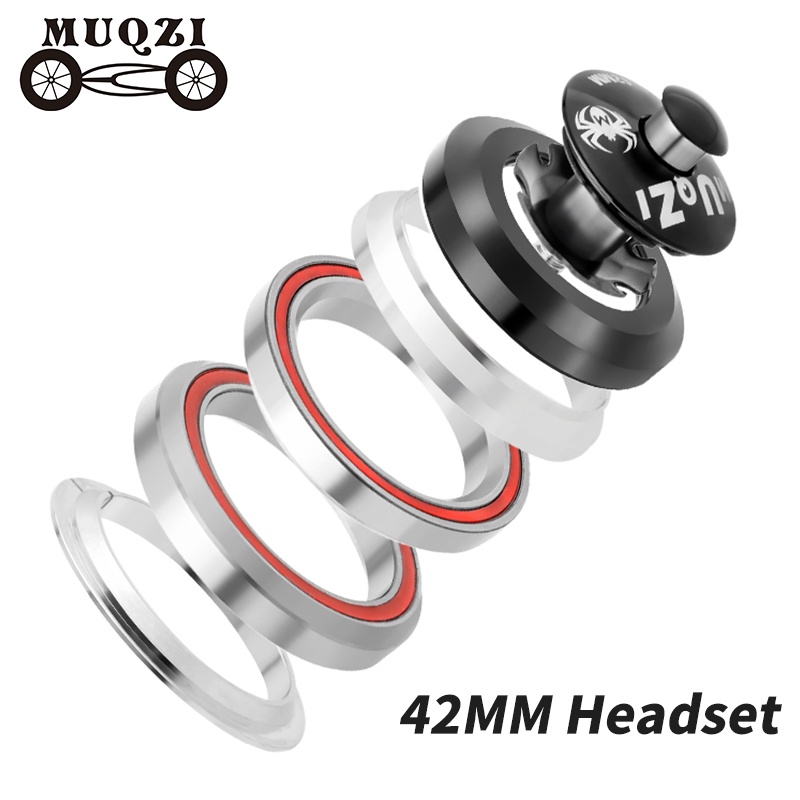 MUQZI 42mm Headset MTB Road Bike Double Bearing Headset Semi-Integrated ...