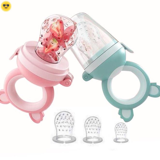 Baby fruit and vegetable bite music food supplement pacifier molar ...