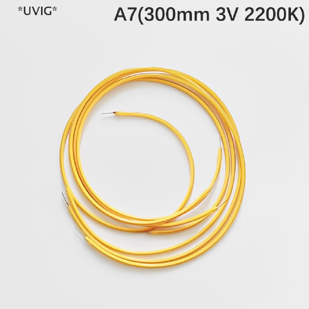 UVIG 3v 133mm 300mm Edison Bulb Led Filament Lamp Parts Warm White Diy ...