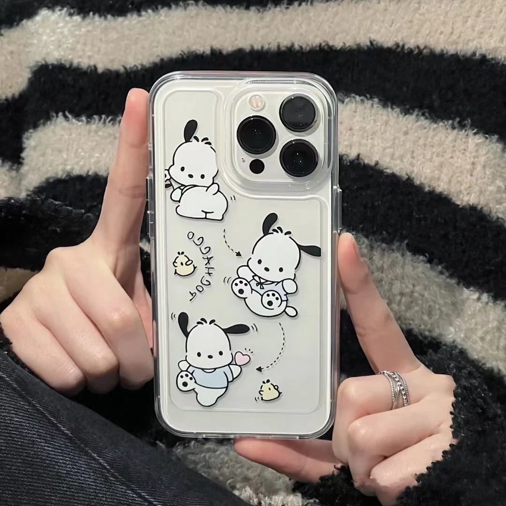 Cute Pochacco Case Compatible for iPhone 15 14 13 12 Pro Max 11 XS XR X ...