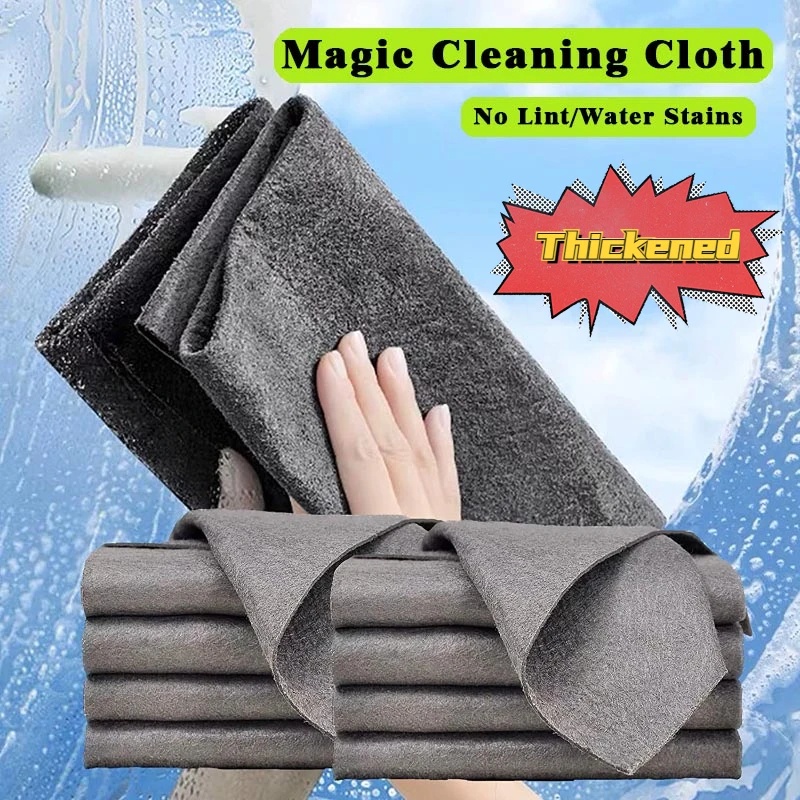 Thickened Magic Cleaning Cloth Magic Streak Free Miracle Cleaning Cloth ...