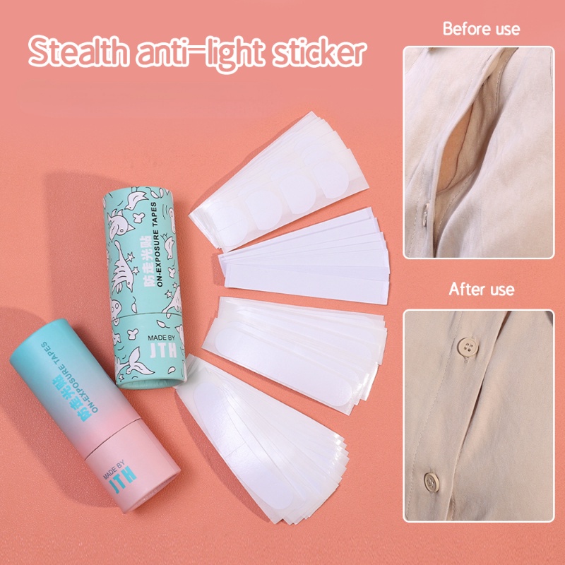 50Pcs Self-Adhesive Body Double Sided Tape Bra Clothes Dress Shirt ...