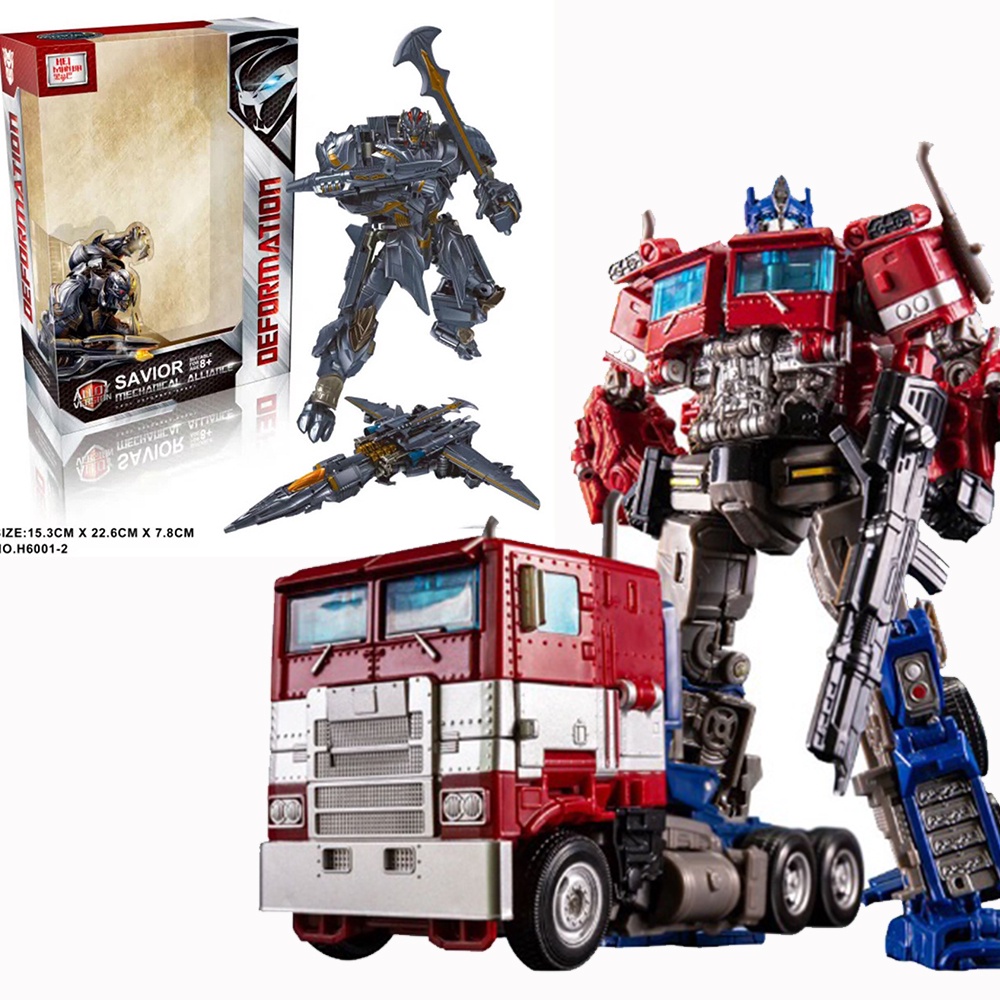 toys bot Optimus prime commander Black Mamba toy model car man Autobot ...