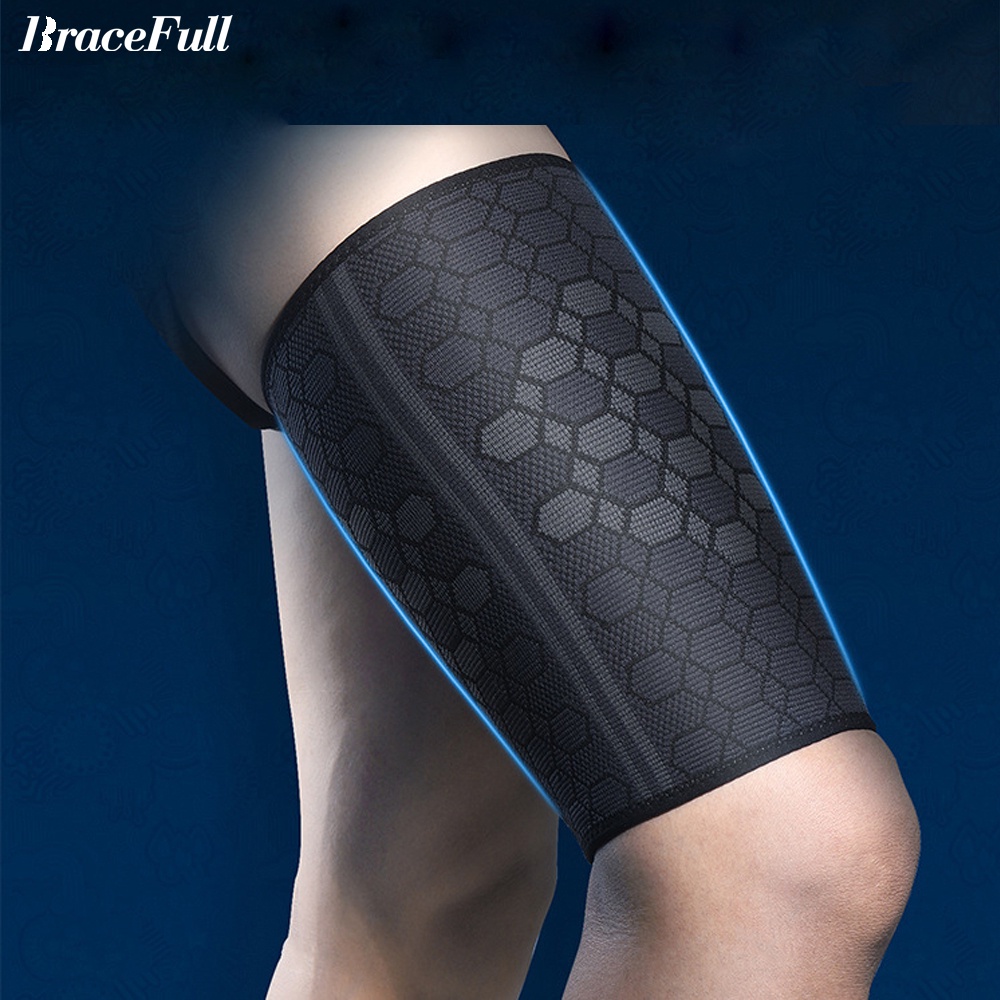 1Pcs Thigh Hamstring Compression Sleeve for Quad Pain Relief & Recovery ...