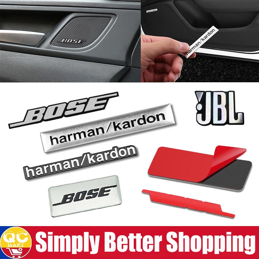 【ship in 24hours】 3D Harman/Kardon Hi-Fi Speaker Sticker Car Interior ...