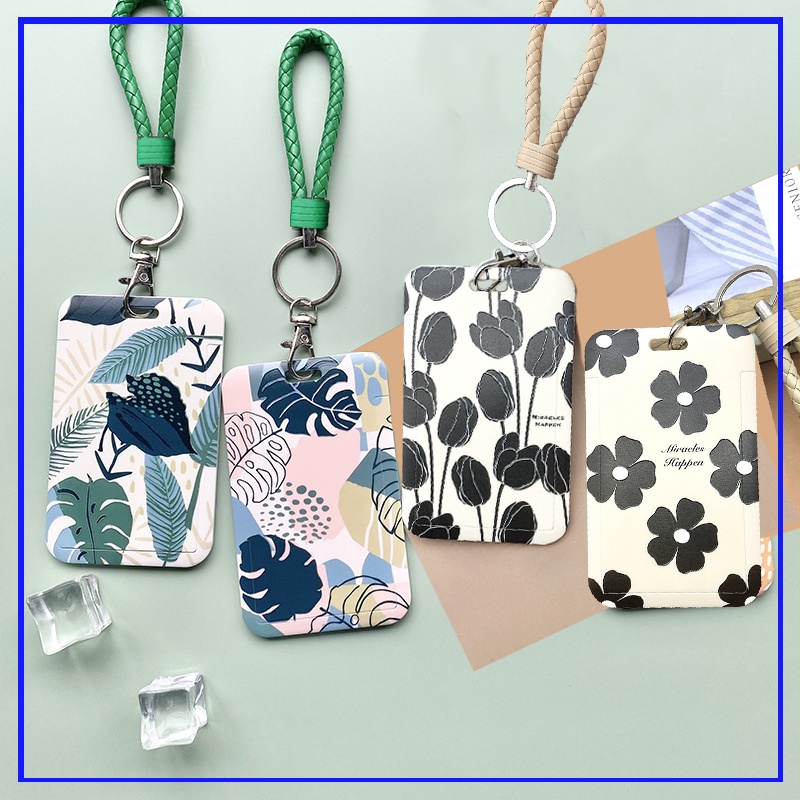 Cute Cartoon Bear Design Credit Card/Bus Pass/ID Card Holder with Short ...